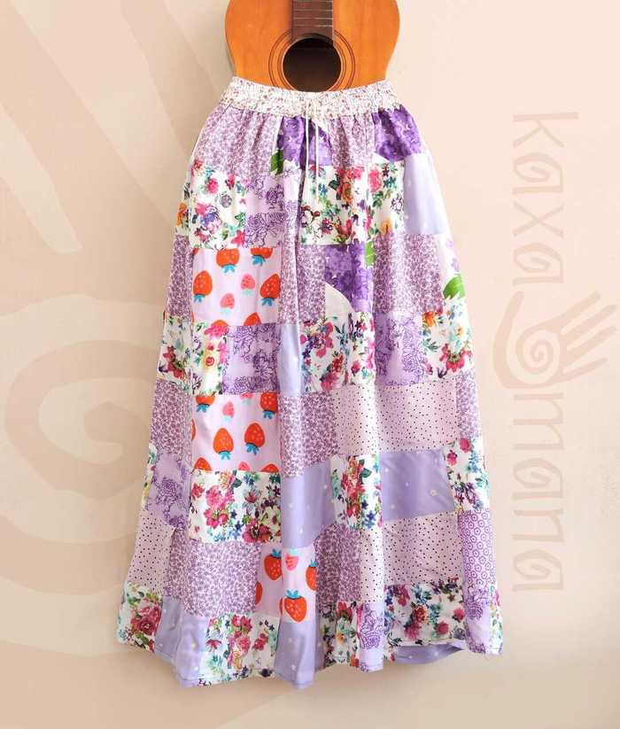 Saia Patchwork Artesanal – Kaxamana